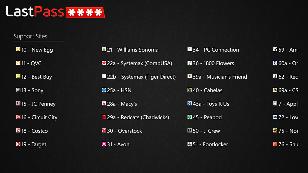LastPass for Windows 8, RT Updated